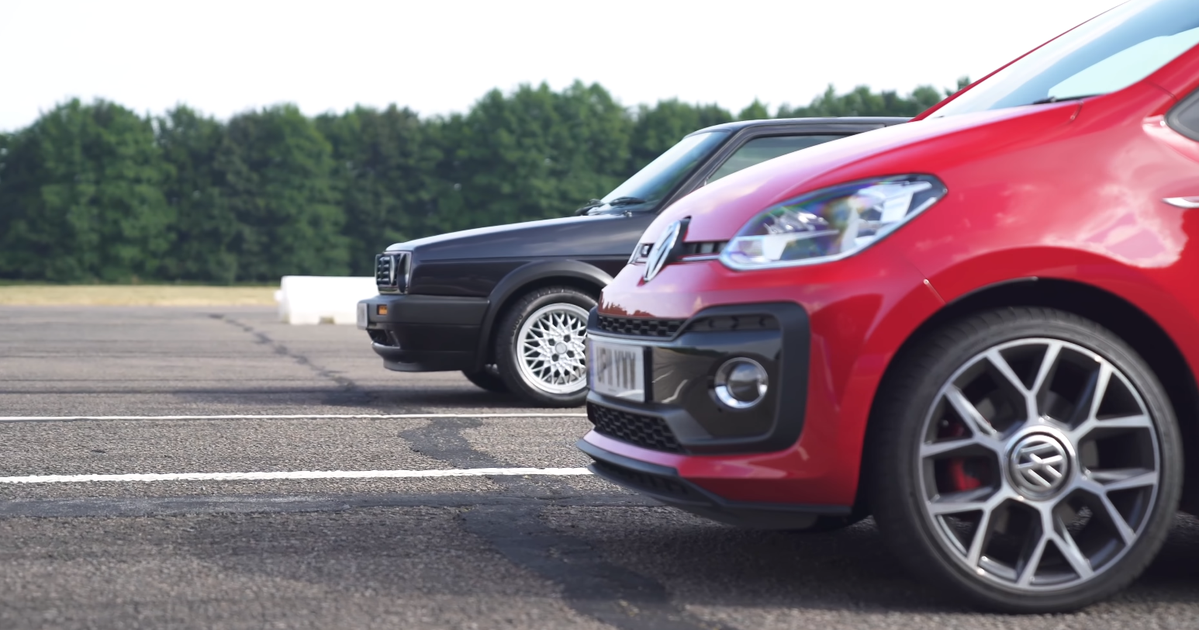 Može li stari Golf 2 GTI parirati mlađahnom up! GTI-ju? | Autostart