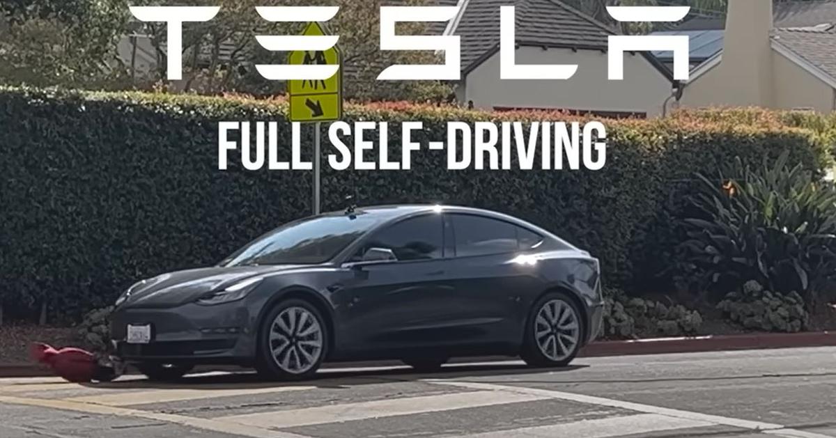 Antireklama: 'Teslin autopilot će pregaziti dijete na zebri' | Autostart